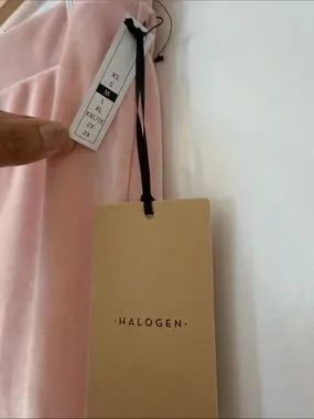 Halogen | Skirts | Halogen Dusty Rose Blush Velvet Midi Skirt Medium ...